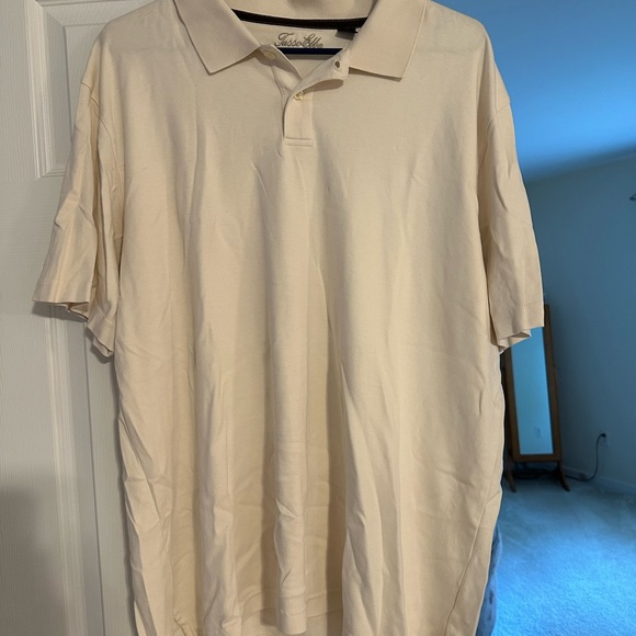 Shirts | Classic Cream Polo Shirt | Poshmark
